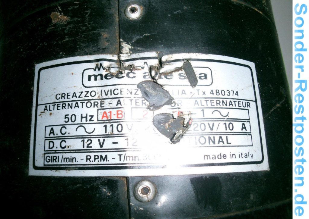 Voltelec D2500 Yanmar L40 Teile Generator Spule - Sonder-Restposten.de